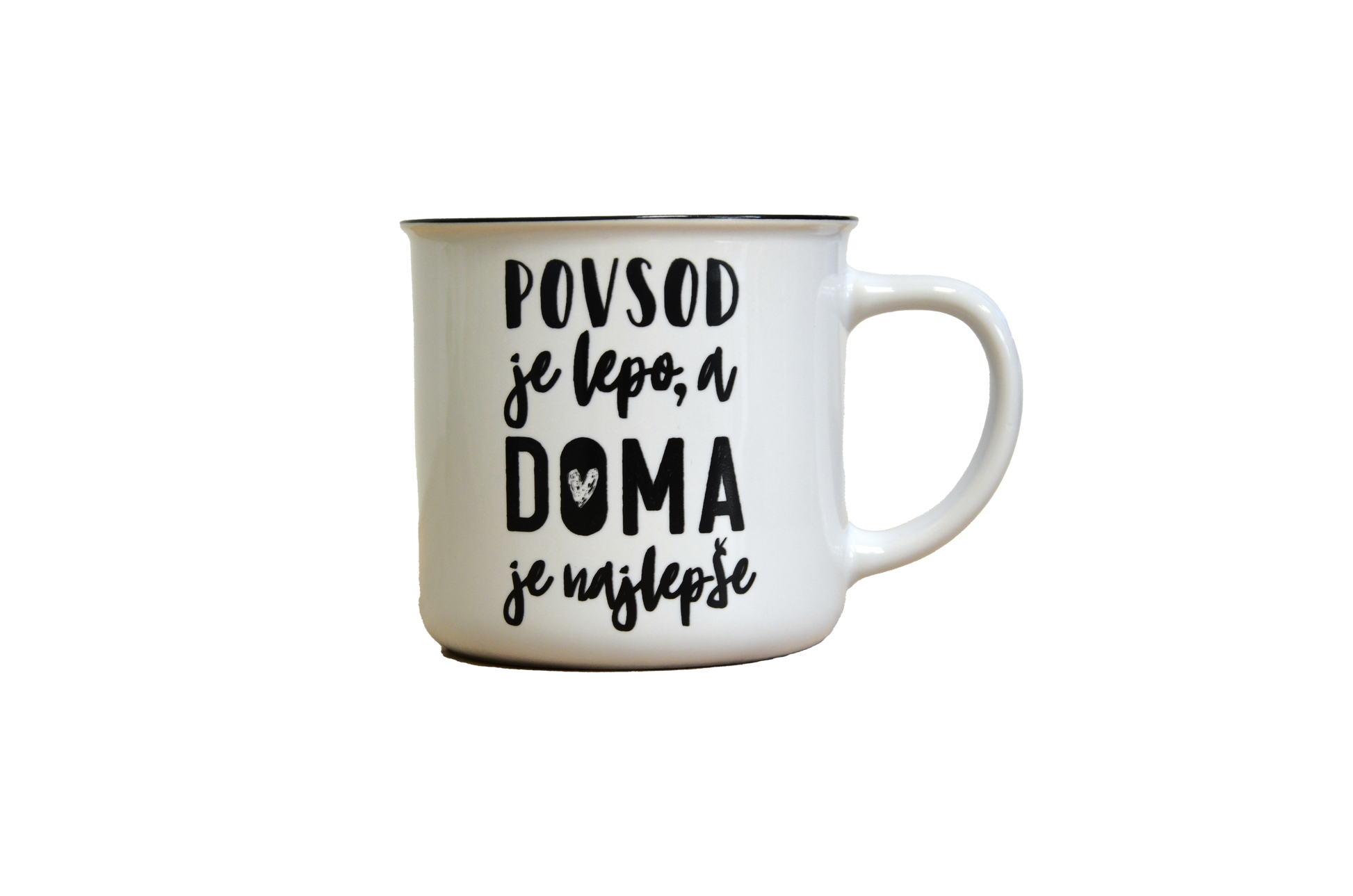 Skodelica 'Povsod Je Lepo, A Doma Je Najlepše' – Moo Moo